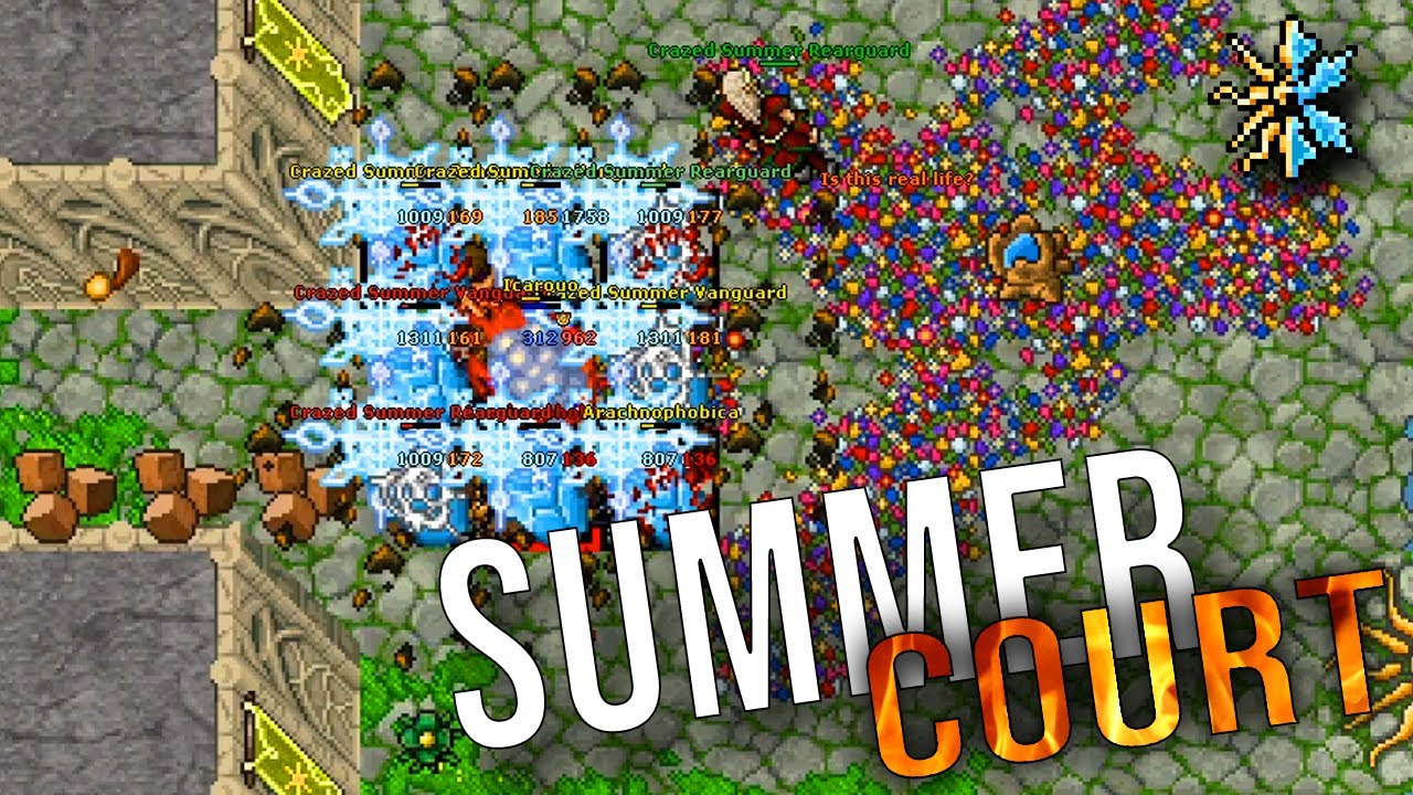 Summer Court Circle - Hunt para Knights - TibiaBR