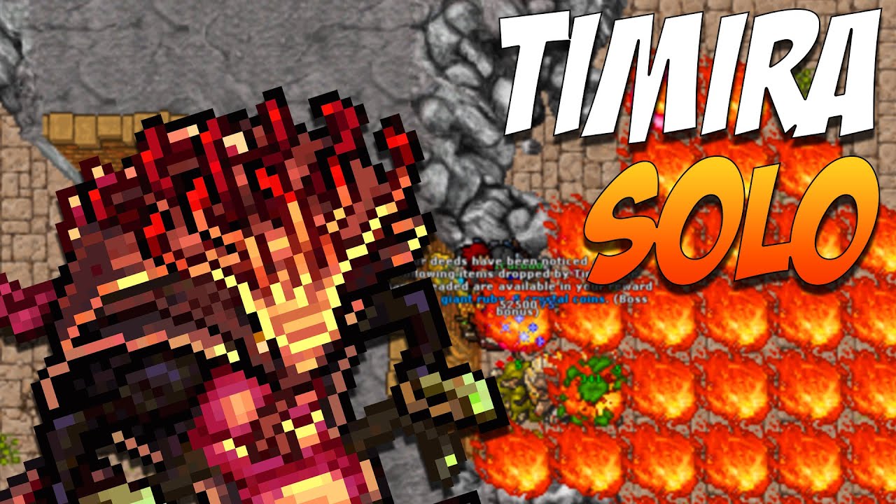 Como fazer o boss Timira solo! - TibiaBR