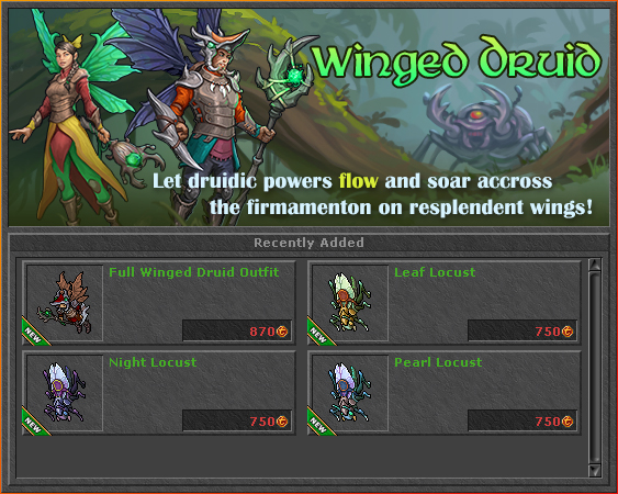 Mount e Outfit! - TibiaBR